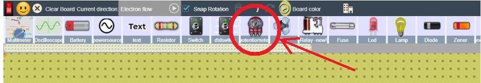 How to use Potentiometer in lab - DCAClab
